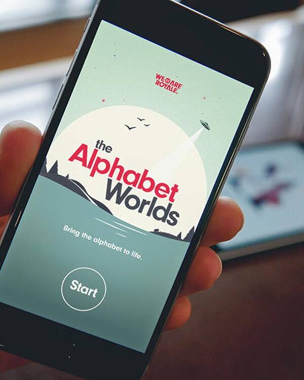 AR Alphabet - We Are Royale | Design-Driven Creative Production Company